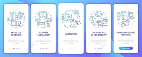 Marketing Neuroscience Rules Onboarding Mobile App Page Screen Brochure