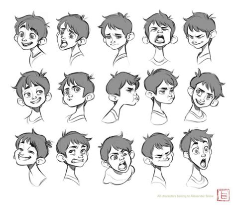 The Power Of Squash And Stretch These Expressions Are So Lively And The