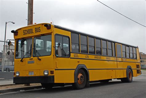 La School Bus Gillig School Bus Of The Los Angeles Unified… Flickr