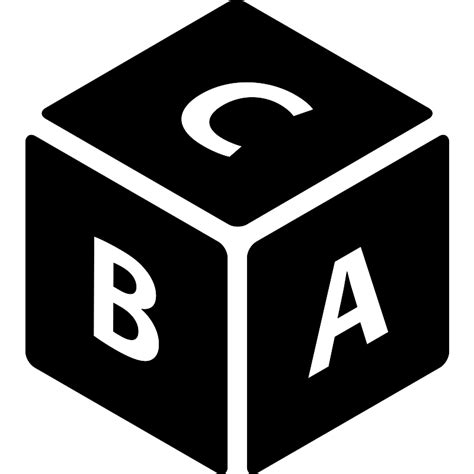Letter Cube Vector Svg Icon Svg Repo
