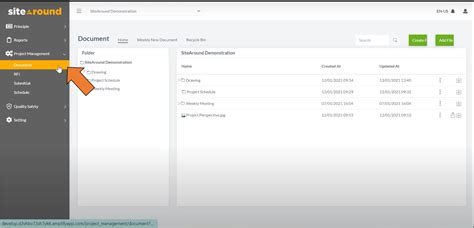 1 Upload New Document Version Sitearound Sitearound All In One