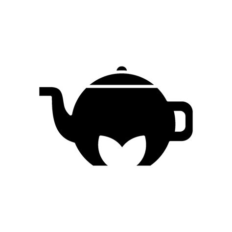 Tea Pot Icon Vector Design Templates Simple And Modern Concept Design