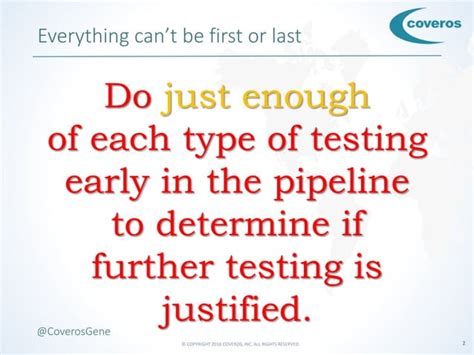 tests your pipeline might be missing ppt