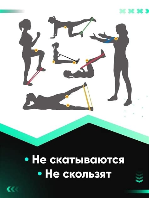 Фитнес резинки эспандер набор 5 шт Резинки для фитнеса Pwr купить по цене 141 ₽ в интернет