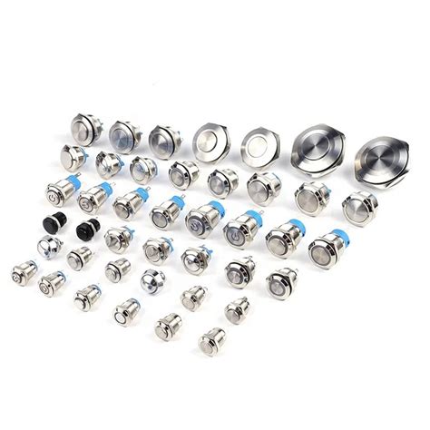 Waterproof 25mm LED Momentary Metal Reset Push Button Switch From China Manufacturer QianNian