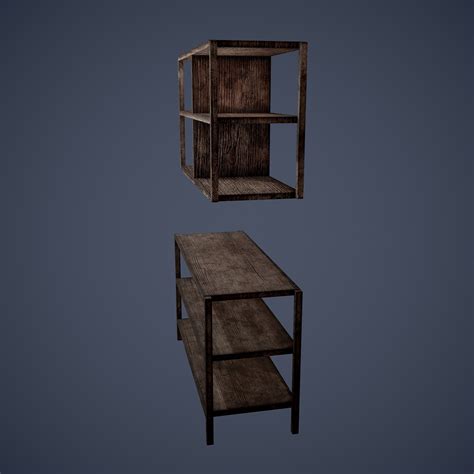 Shelf Set 3d Model By Get Dead Entertainment