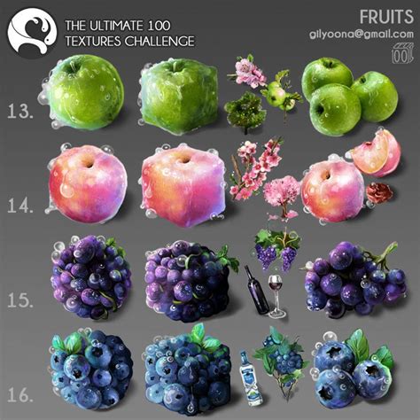 The Ultimate Textures Challenge On Behance Concept Art Tutorial Digital Painting