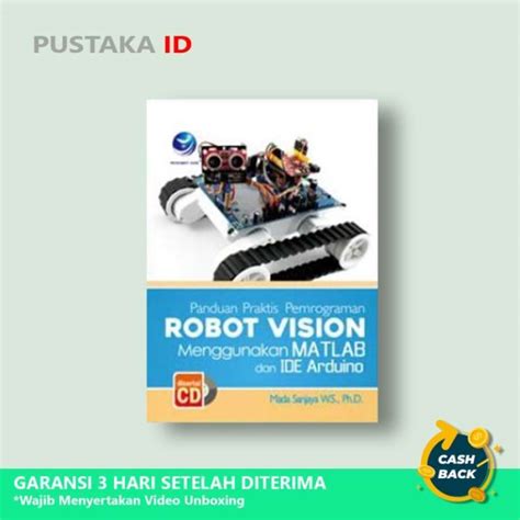 Promo Buku Panduan Praktis Pemrograman Robot Vision Menggunakan Matlab