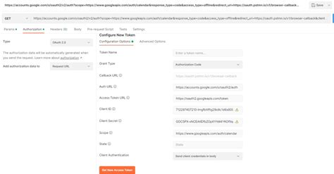 Postman Authentication With Google How Does Postman Retrieve The
