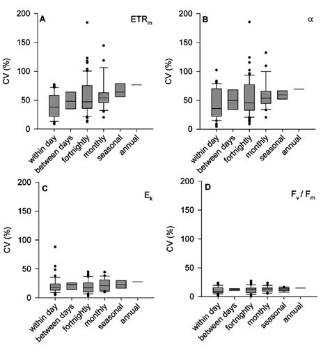 Variability Of Photosynthetic Parameters At Different Time Scales