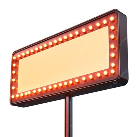 Blank Marquee Sign For School