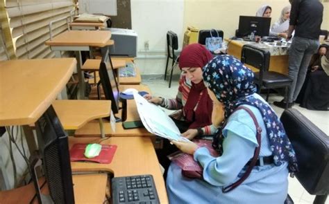 جامعة الفيوم معامل التنسيق الإلكتروني تفتح أبوابها لطلاب المرحلة