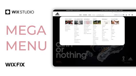 Mega Menu In Wix Studio Wix Fix YouTube