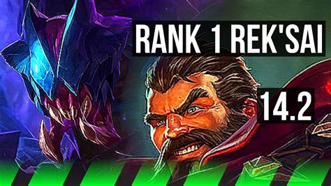 REK SAI Vs GRAVES JNG Rank 1 Rek Sai 71 Winrate Rank 23 TR