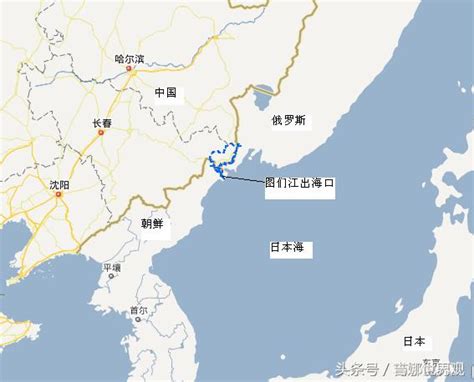 此地一眼望三國，本屬中國，如今屬朝鮮，是進入日本海的唯一通道 每日頭條