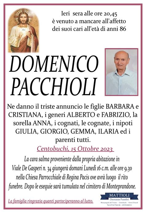 Domenico Pacchioli Riviera Oggi