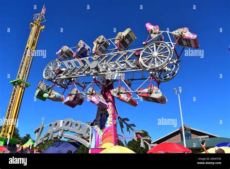 Des Moines Iowa Usa August 12 2023 Iowa State Fair 2023 Stock