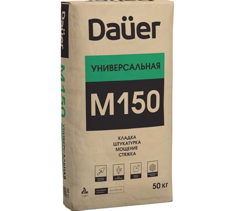 Универсальная сухая смесь Dauer м-150 50 кг Z-15*50 - выгодная цена ...