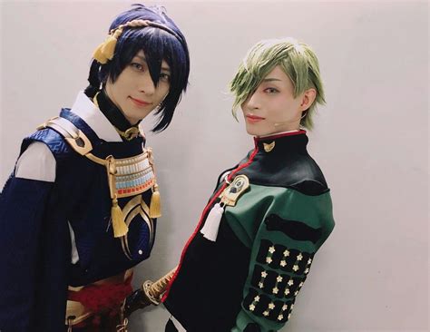悲伝京都千秋楽 鶯丸と三日月 Touken Ranbu Cosplay Actors