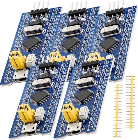 Azdelivery 5 X Blue Pill Microcontroller Compatibel Met Stm32 Development Board Module Bol