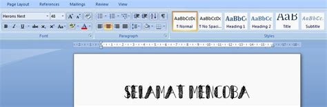 Cara Menambah Font Di Microsoft Word Kumpulan Tutorial Cara Membuat