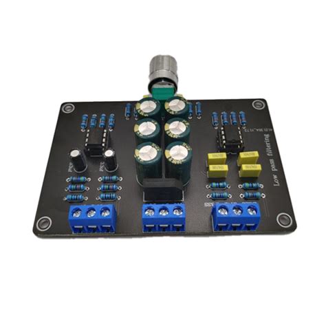 Divider Board Electronic Low Pass Filter Crossover Ac12v Ne5532 72hz