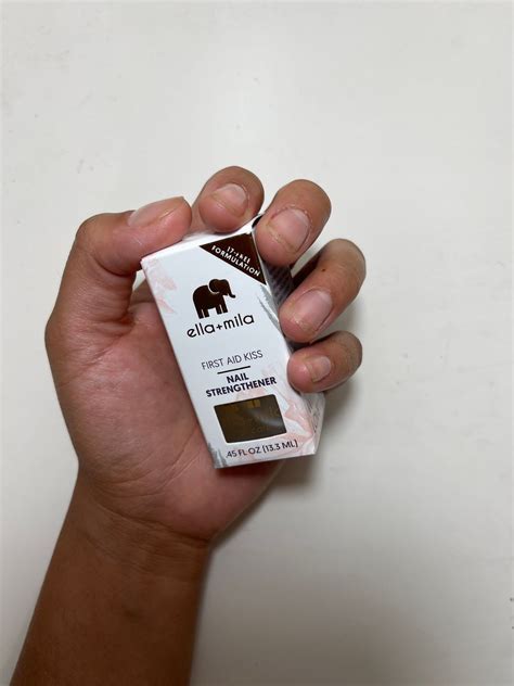 First Aid Kiss Nail Strengthener Stop Peeling Cracking Weak Nails