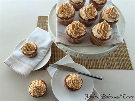 Salted Caramel Cupcakes Makes Bakes And Decor