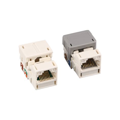 Commscope Type Rj45 Cat5e Cat6 Unshielded Utp 90 Degree Keystone Jack