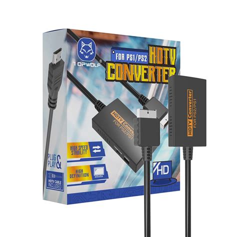 R อะแดปเตอร์แปลงวิดีโอ Hdtv พร้อมสาย Usb รองรับ Ps2 Ps1 Shopee Thailand