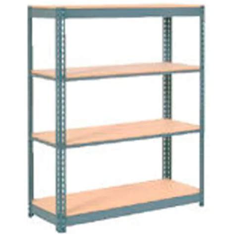 Global Industrial 4 Shelf Standard Duty Boltless Shelving Starter 48