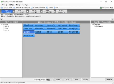 Bi ツール Datanature を使って Kintone 案件管理のクロス集計レポートを作成してみる：cdata Odbc Driver