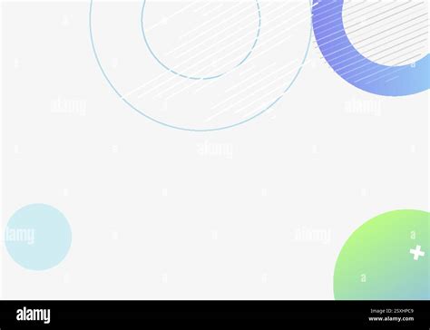 Artistic Fusion Of Geometric Elements And Fluid Shapes In A Sleek Layout Stock Vector Image