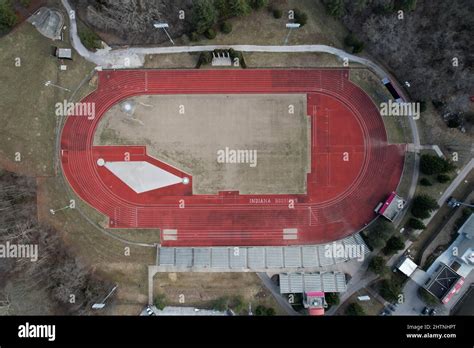 An Aerial View Of Robert C Haugh Complex On The Campus Of Indiana