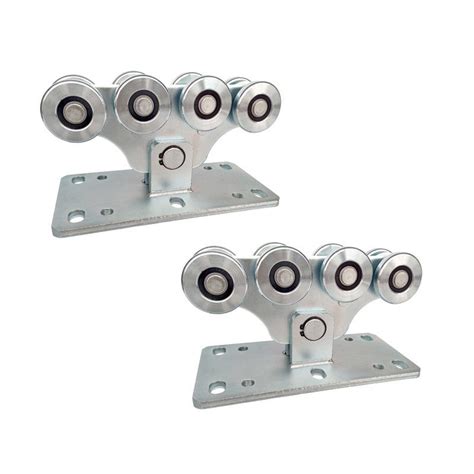 Medium Automatic Sliding Gate Wheels 8 Carriage Trolley For Self