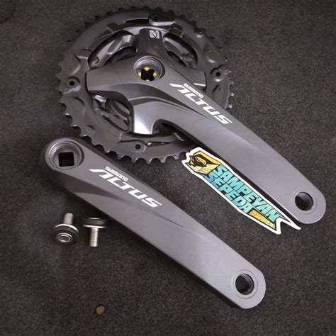 Crank Gir Gear Depan Sepeda Mtb Federal Shimano Altus M2000 40 30 22t