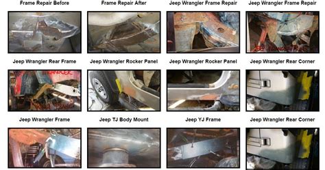 Jeep Wrangler Frame Rust Repair