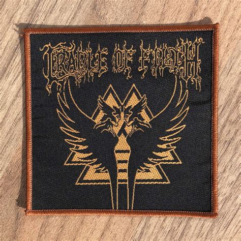 Cradle Of Filth Valkyrie Sigil Woven Patch Todestrieb