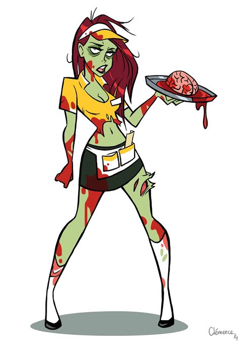 Zombie Girl Art At Billy Mcmanus Blog