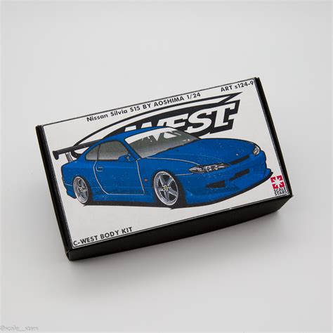 Body Kit C West For Nissan S15 Silvia Scale Stars