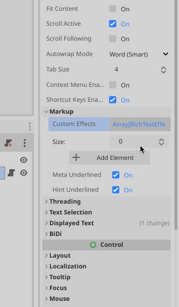 Trying To Make The Highlight Of A Richtextlabel Blink Ui Godot Forum