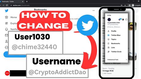 How To Change Your Twitter Name Username And Name Change Name