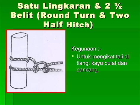 My 2 Pengenalan Tali Ikatan And Simpulan T2 Ppt