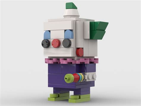 Lego Moc Killer Klowns Brickheadz By Cbavota Rebrickable Build With