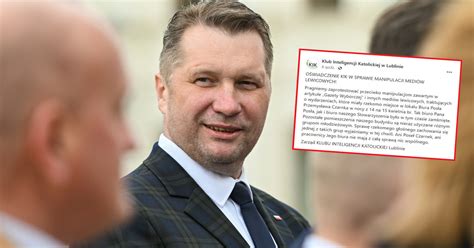 Impreza Techno I Biuro Posła Czarnka Ostra Reakcja Kik Wiadomości