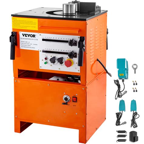 Vevor Hydraulic Rebar Bender 1700 Wattage Electric Rebar Bender And