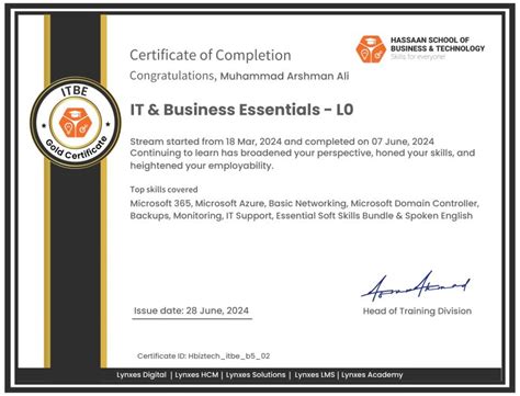 Muhammad Arshman Ali On Linkedin It Training Learningjourney Technology Systemengineer