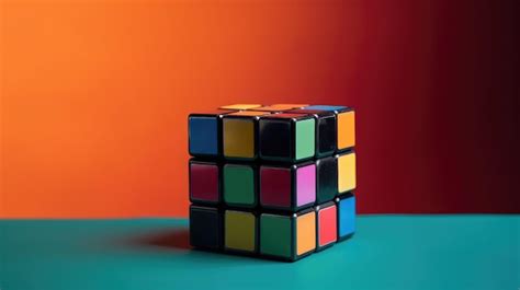 Rubic Cube Premium Ai Generated Image