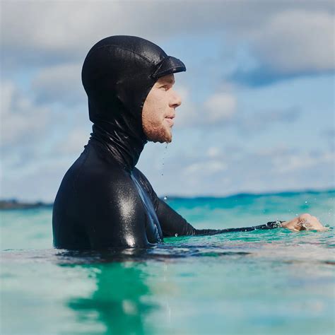 Florence Marine X Standard Issue Long Sleeve Hooded Rash Guard Black