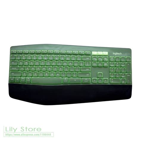 Беспроводная клавиатура для Logitech Mk850 силиконовая Пылезащитная